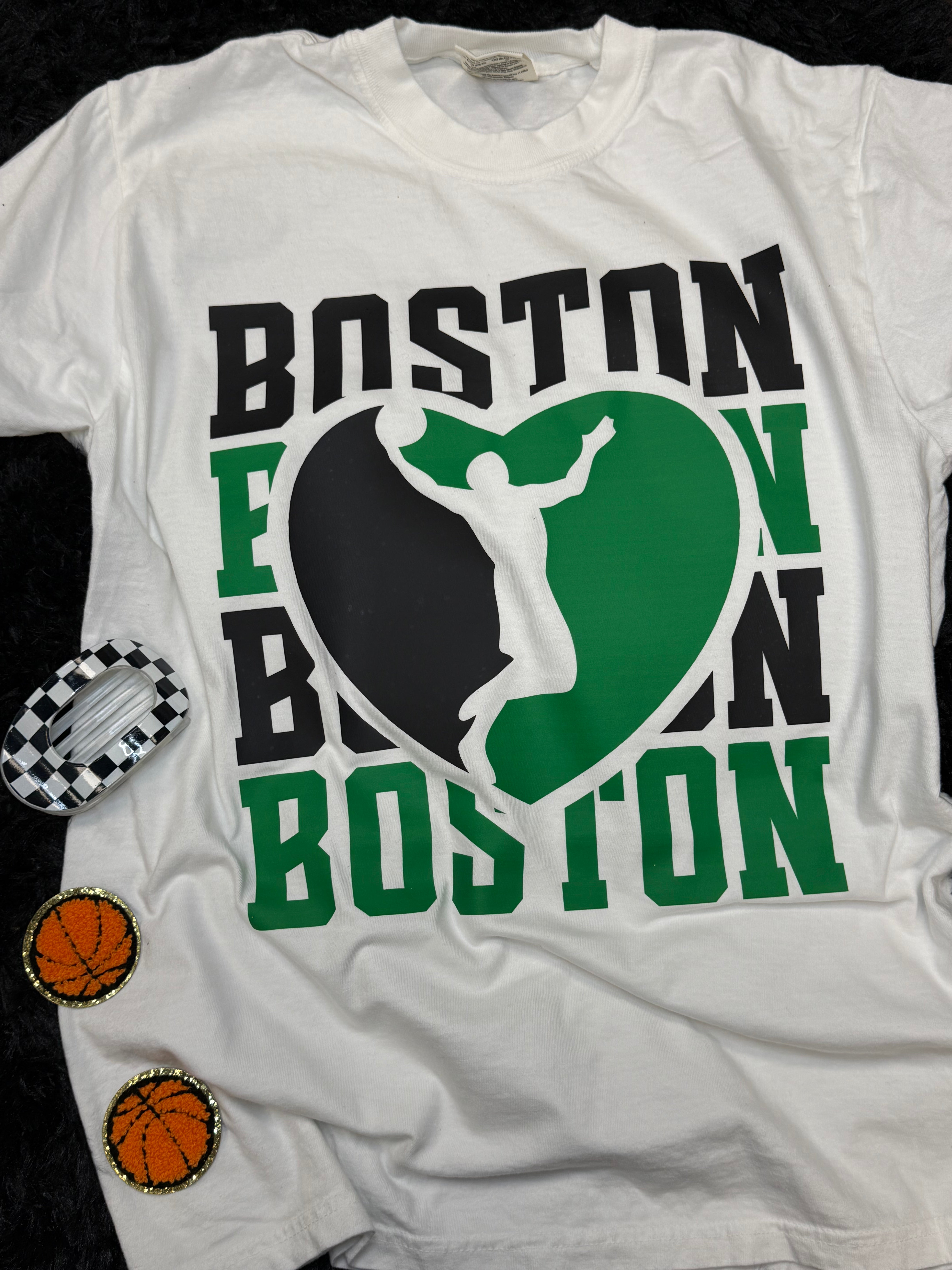 Boston White T-shirt – Bayside & Beyond Boutique
