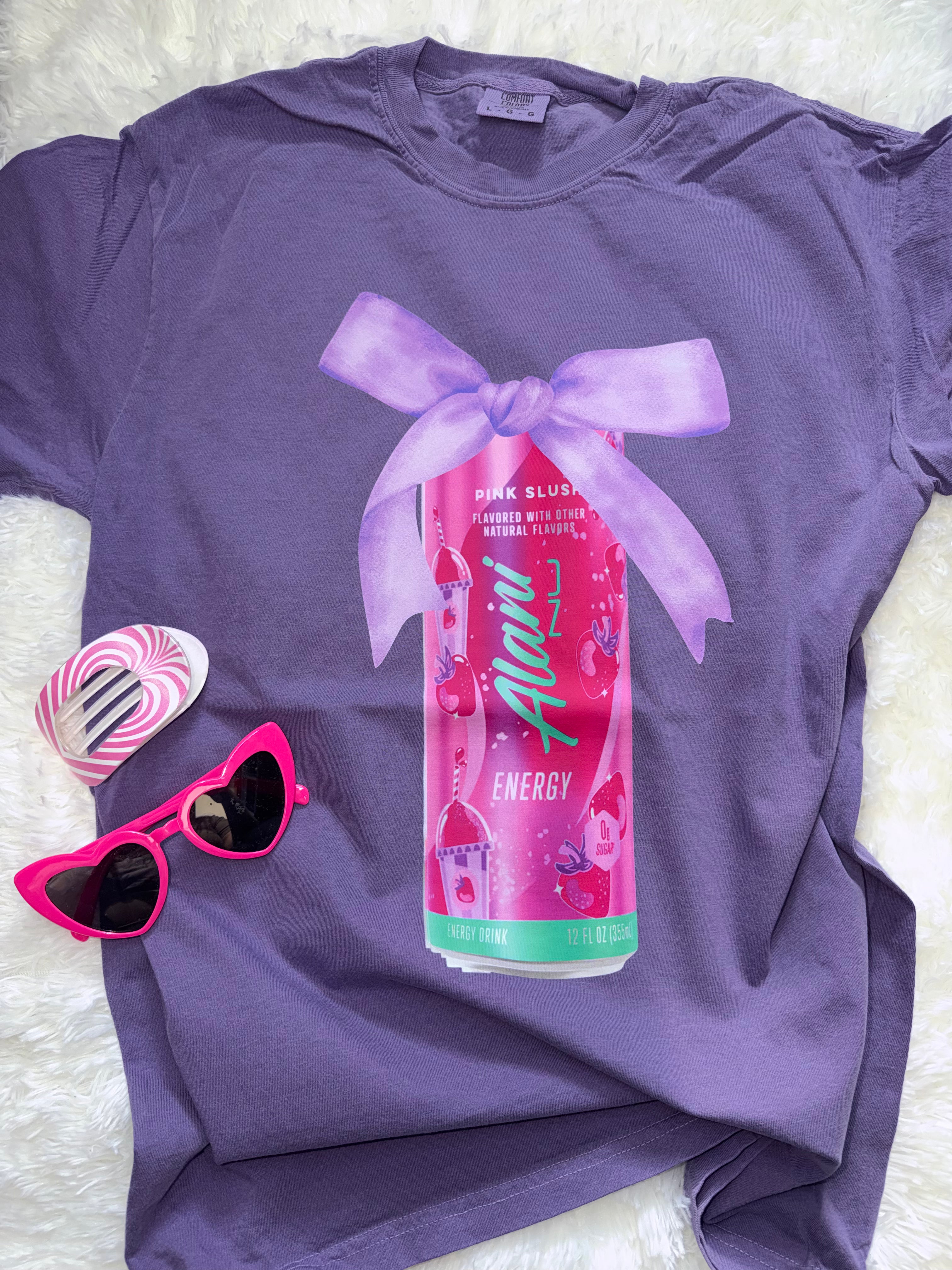 Pink Slush Alani Grape Tshirt – Bayside & Beyond Boutique